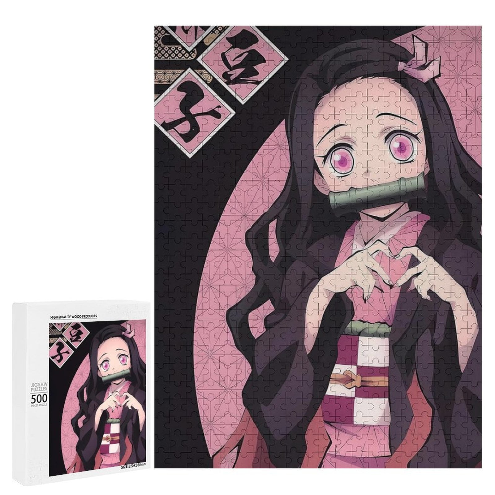 500 PCS Jigsaw Puzzle - Demon Slayer Puzzle Enthusiasts - Walmart.com