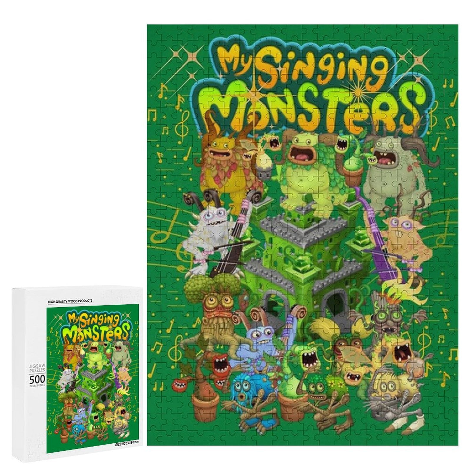 500 PCS Jigsaw Puzzle - My Singing Monsters Puzzle Enthusiasts ...