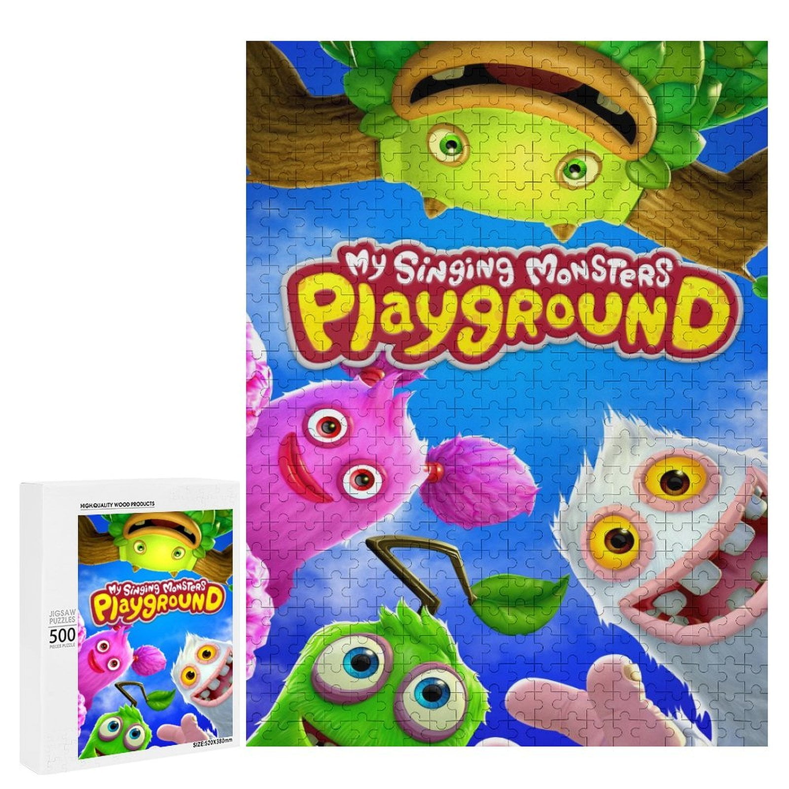 500 PCS Jigsaw Puzzle - My Singing Monsters Puzzle Enthusiasts ...