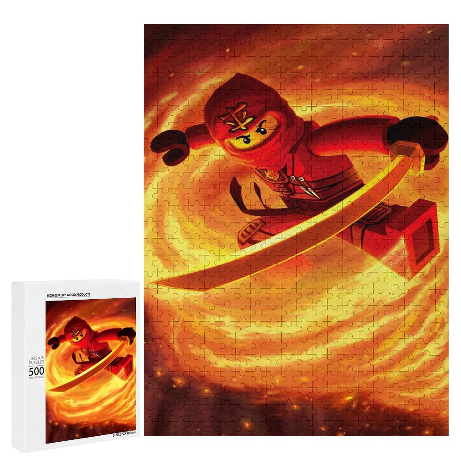 500 PCS Jigsaw Puzzle - Ninjago Puzzle Enthusiasts - Walmart.com