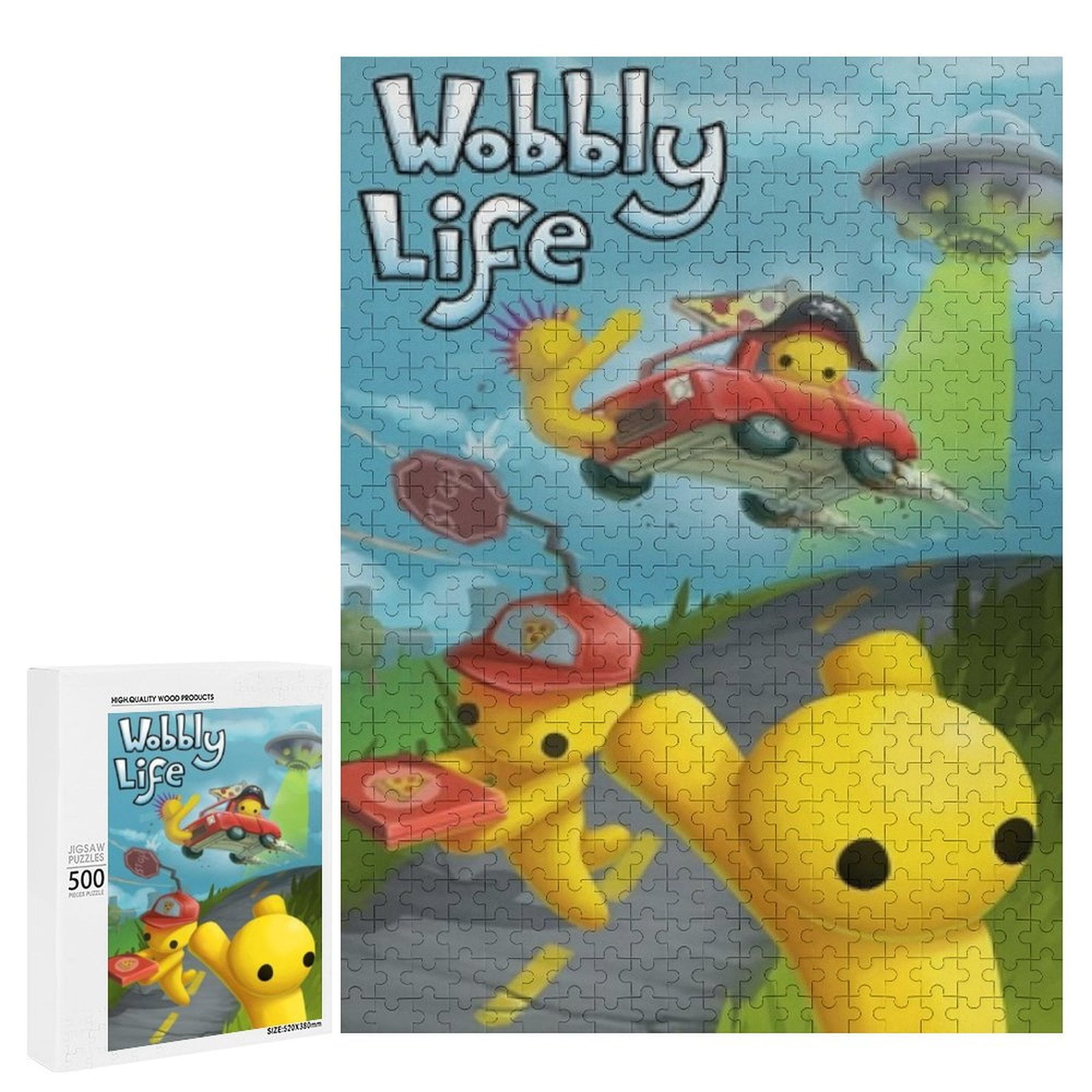 500 PCS Jigsaw Puzzle - Wobbly Life Puzzle Enthusiasts - Walmart.com