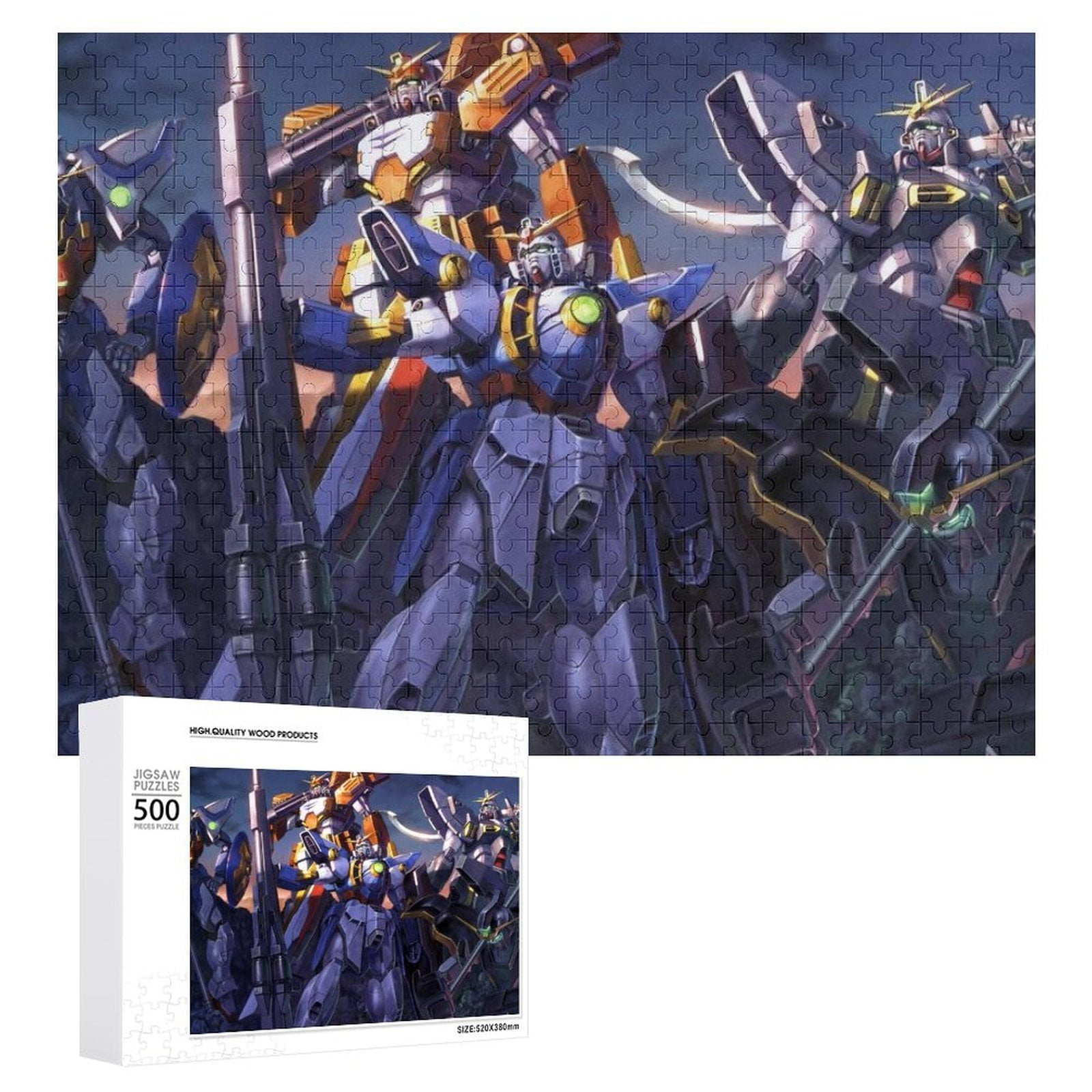 500 PCS Jigsaw Puzzle - Mobile Suit Gundam Puzzle Enthusiasts - Walmart.com