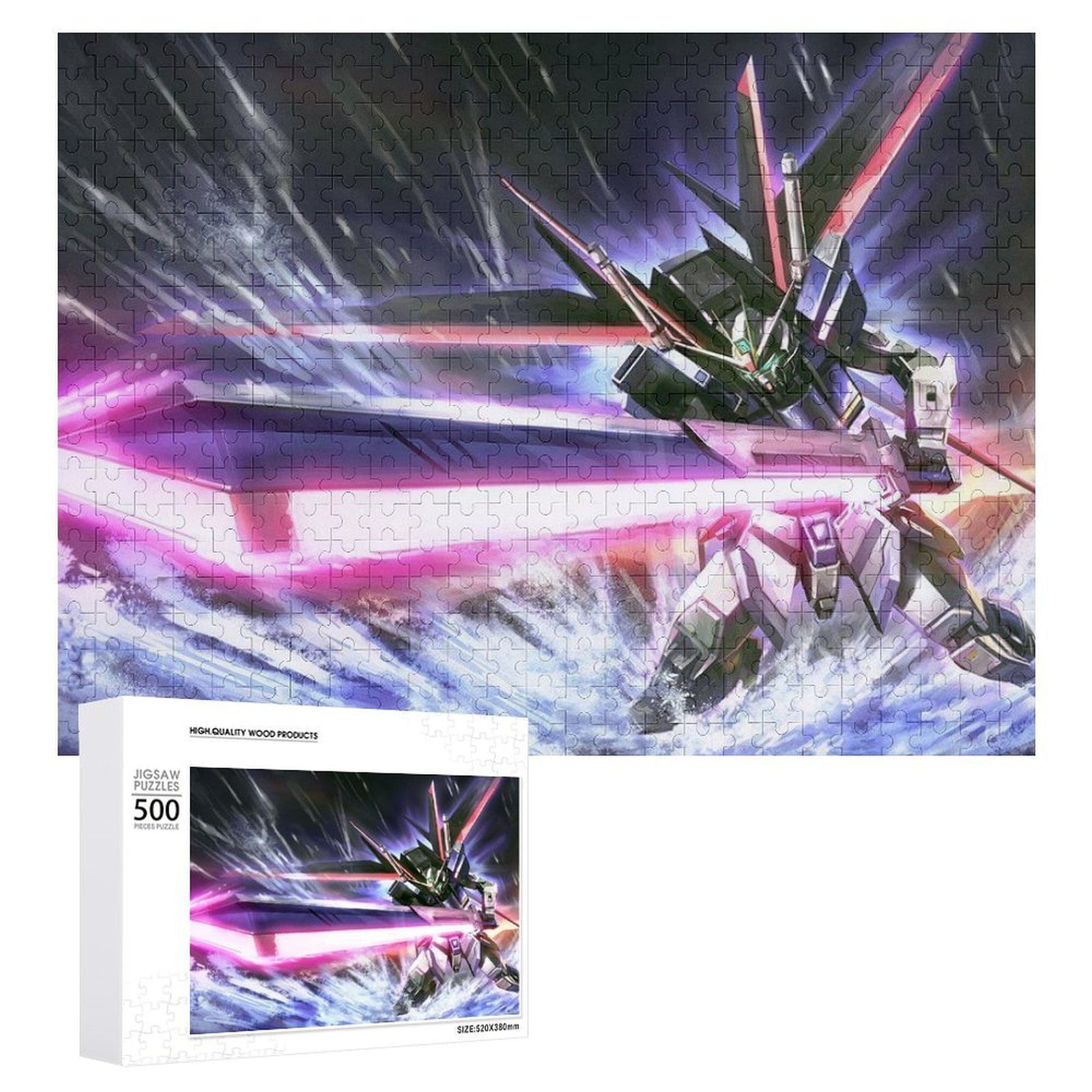 500 PCS Jigsaw Puzzle - Mobile Suit Gundam Puzzle Enthusiasts - Walmart.com
