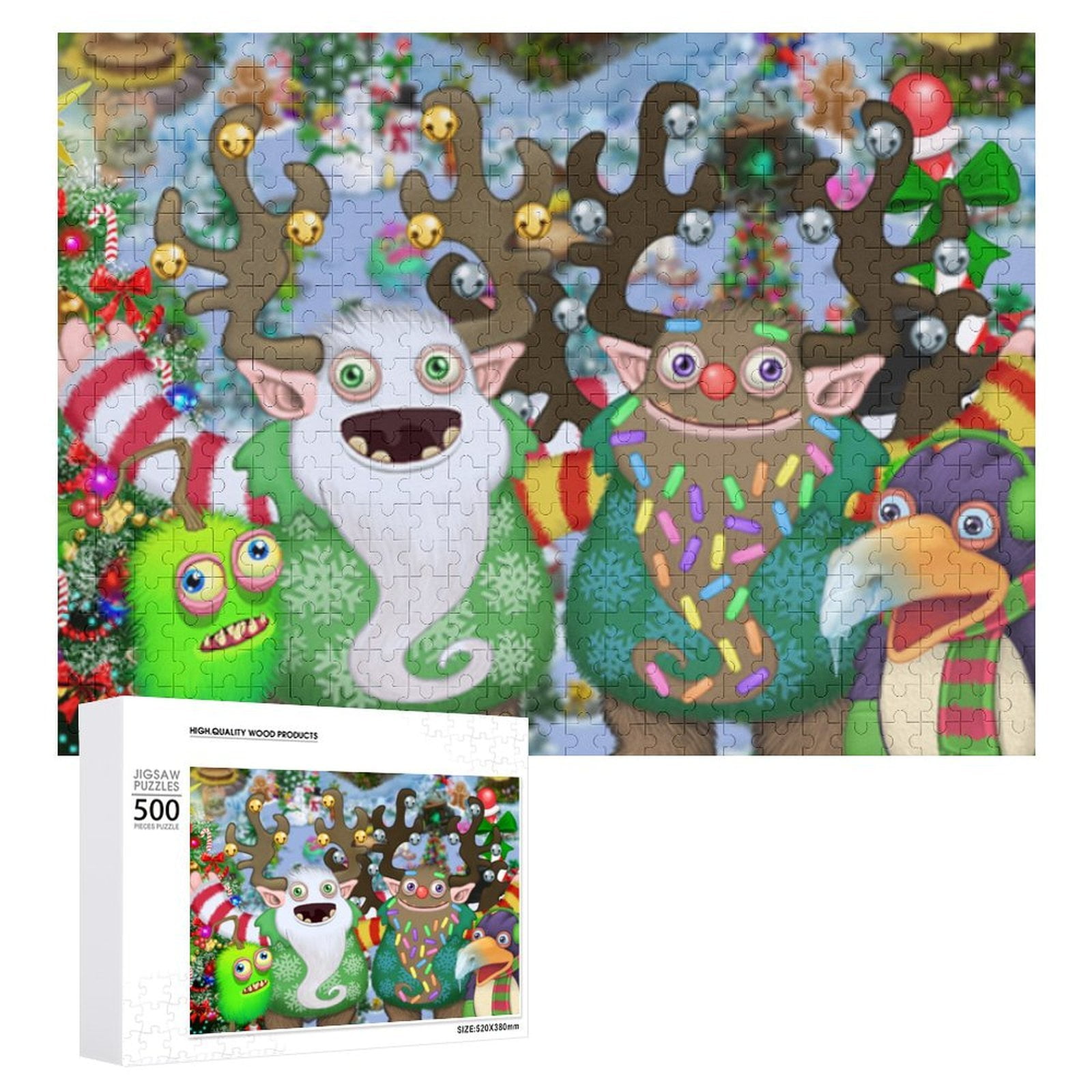 500 PCS Jigsaw Puzzle - My Singing Monsters Puzzle Enthusiasts ...
