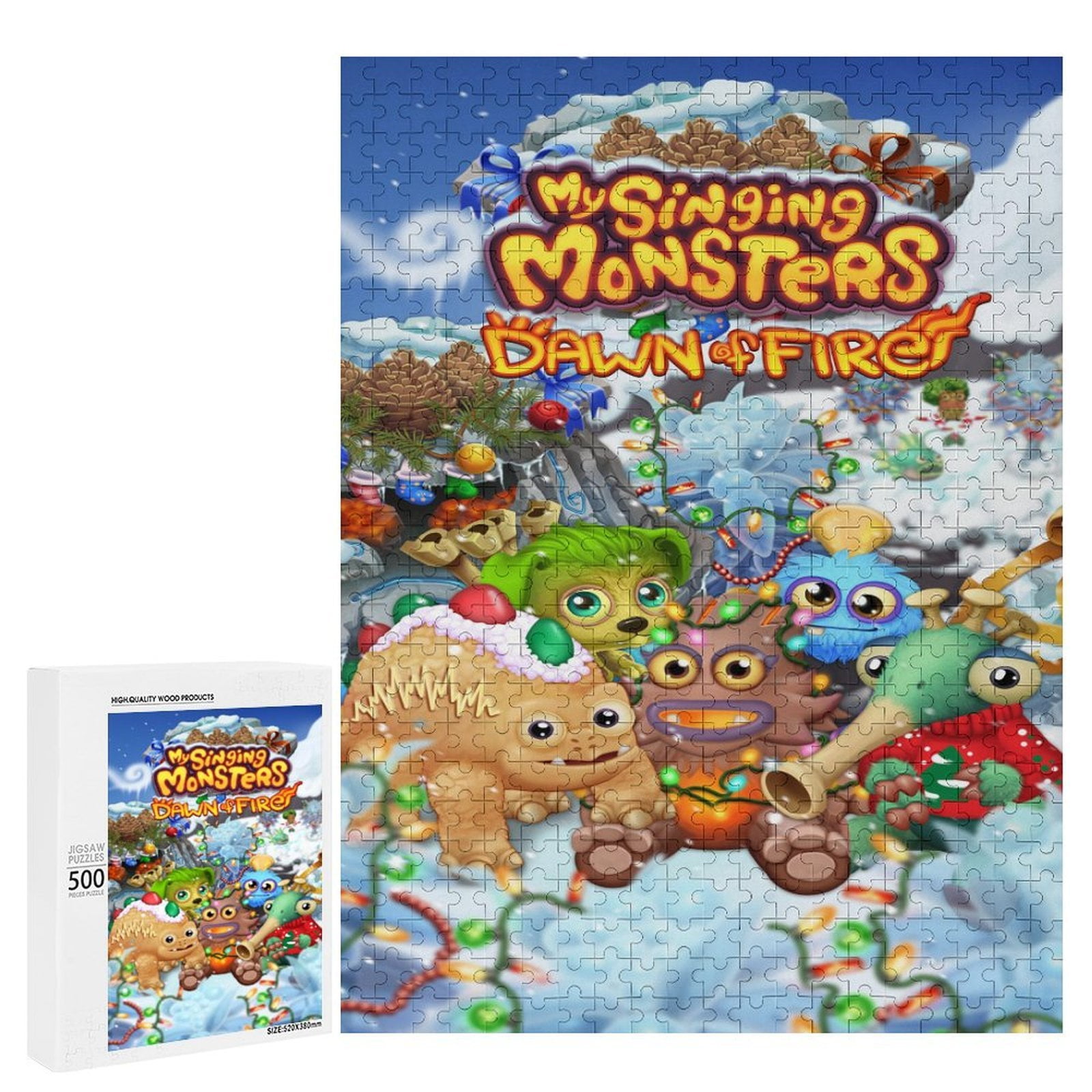 500 PCS Jigsaw Puzzle - My Singing Monsters Puzzle Enthusiasts ...