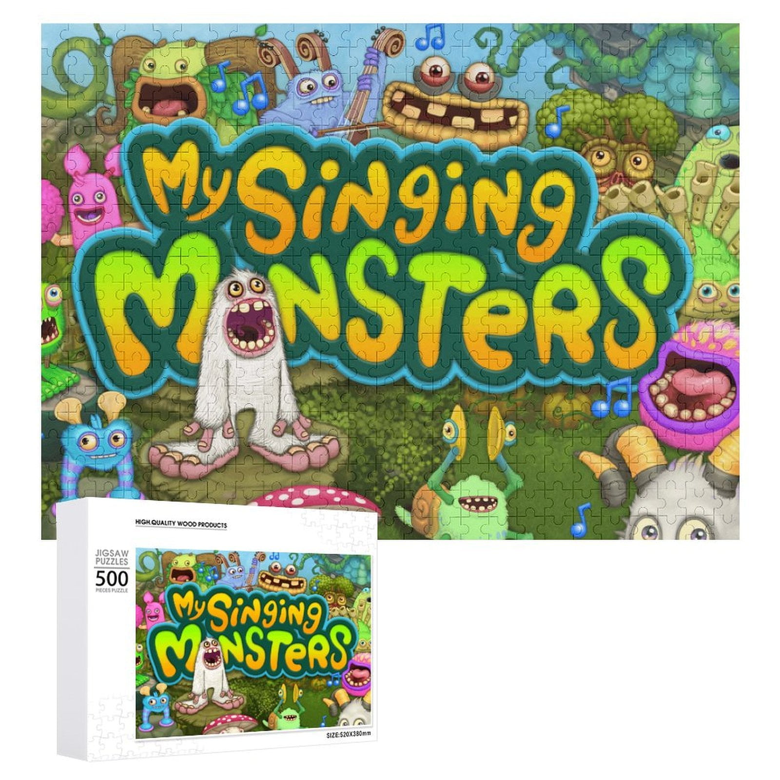 500 PCS Jigsaw Puzzle - My Singing Monsters Puzzle Enthusiasts ...