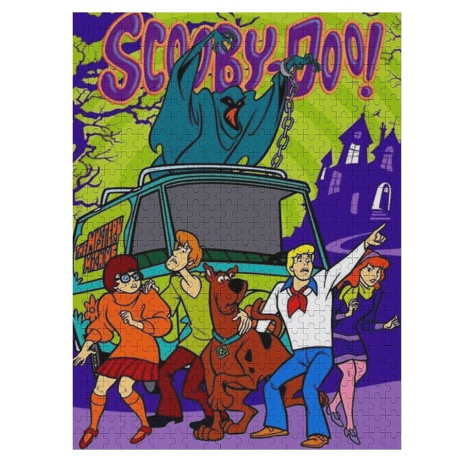 500 PCS Jigsaw Puzzle Scooby-Doo Wooden Puzzle Challenging Game Fun ...
