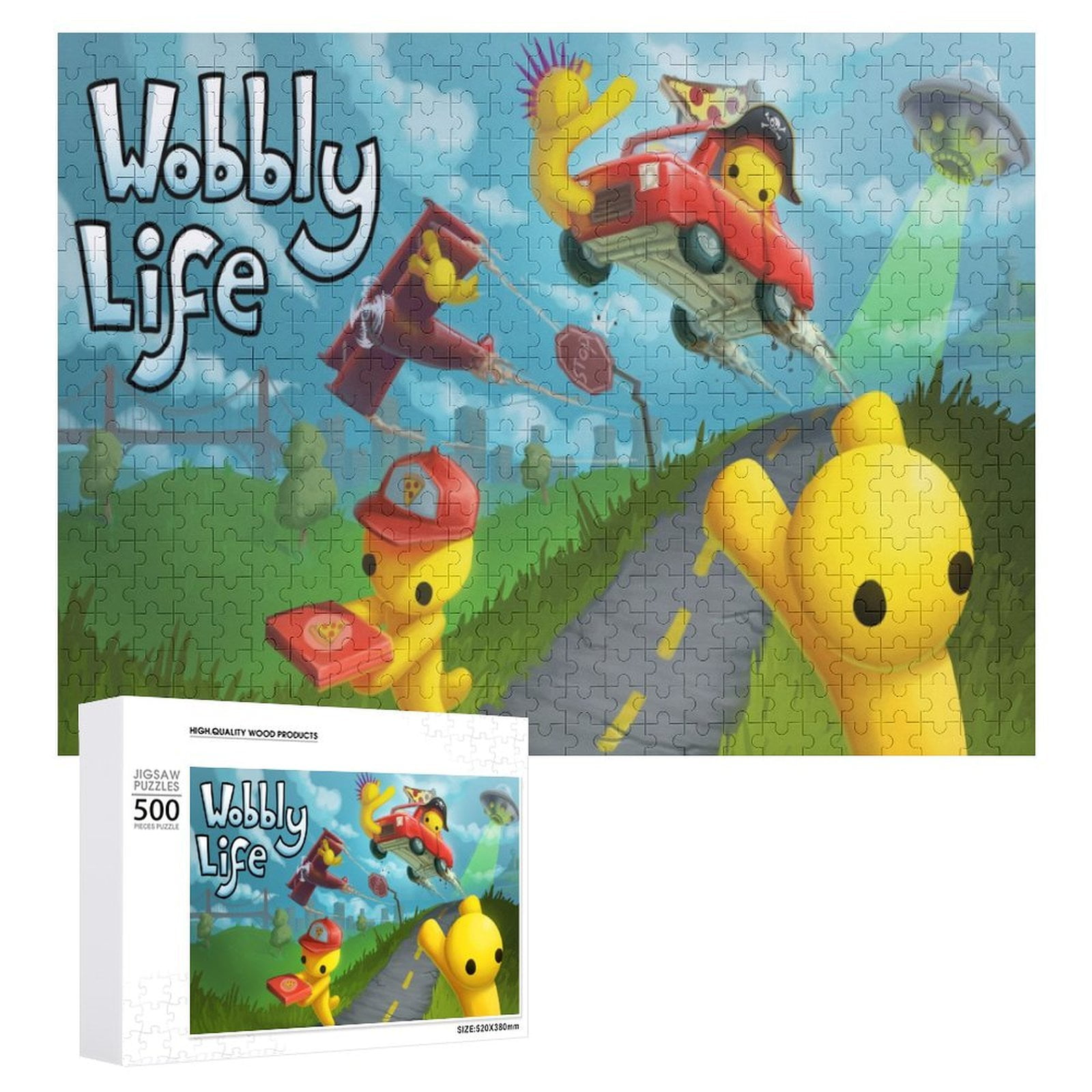 500 PCS Jigsaw Puzzle - Wobbly Life Puzzle Enthusiasts - Walmart.com