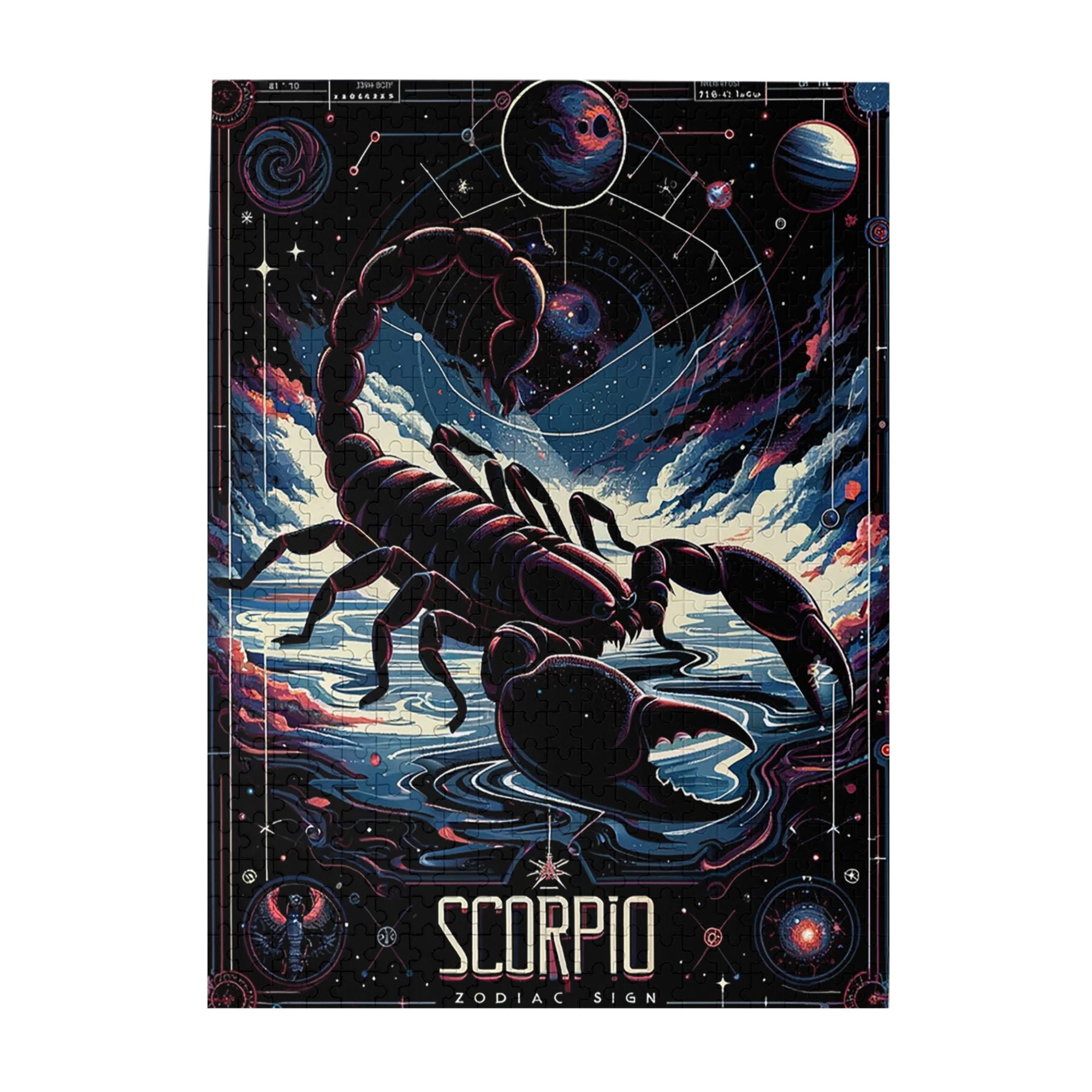 500 PCS Mysterious Scorpio 500 piece jigsaw puzzle for adults ...