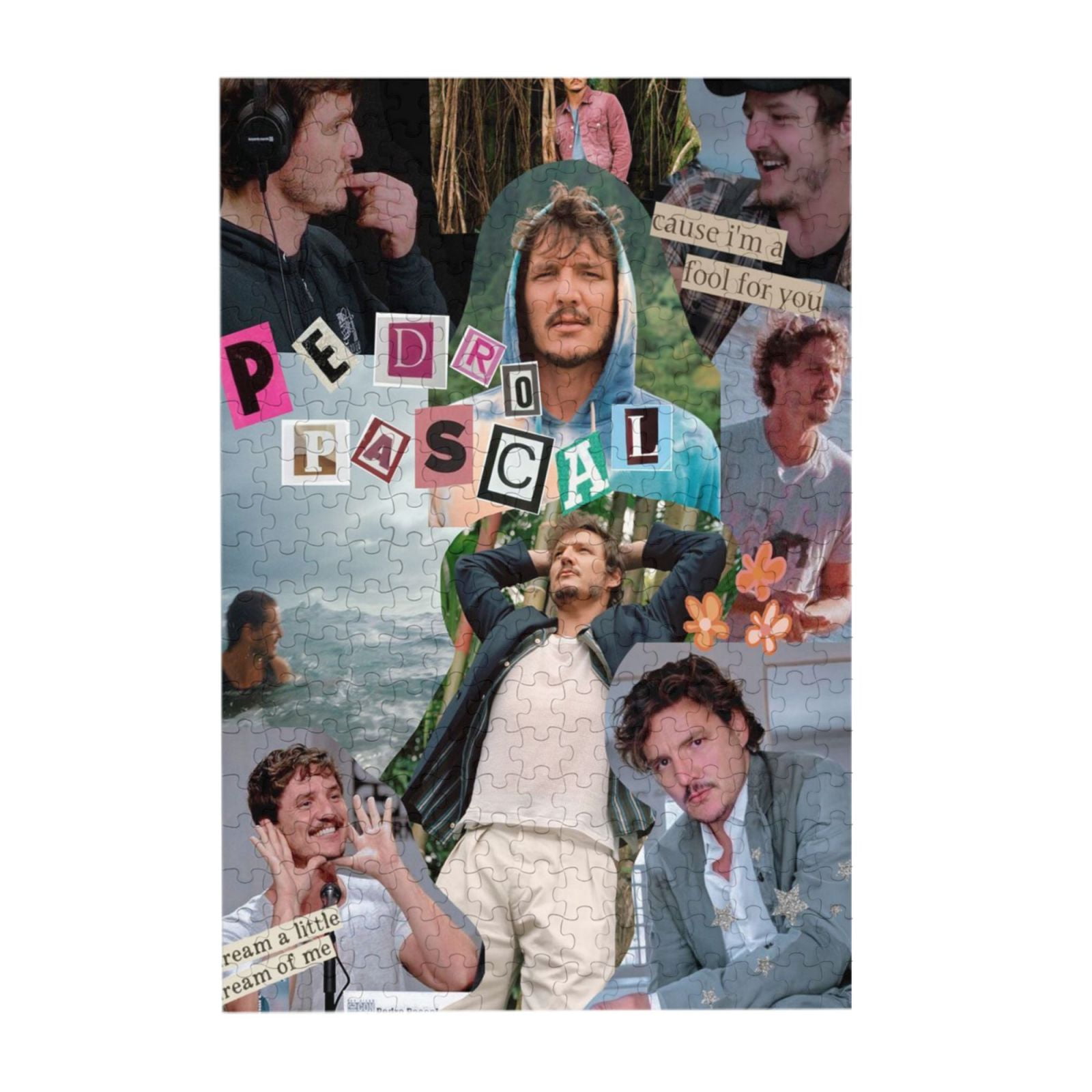 500 PCS Pedro Pascal Jigsaw Puzzles Cartoon Jigsaw Puzzle Funny Puzzles ...