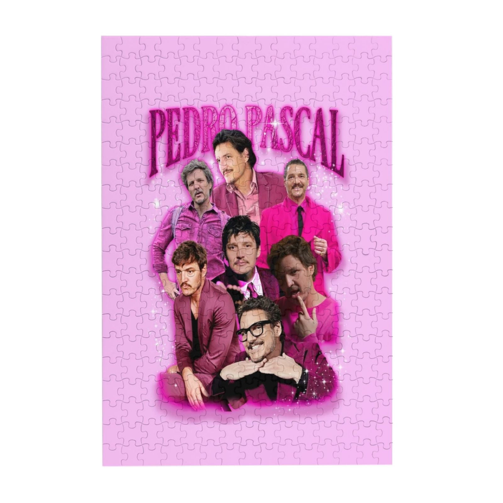 500 PCS Pedro Pascal Jigsaw Puzzles Cartoon Jigsaw Puzzle Funny Puzzles ...