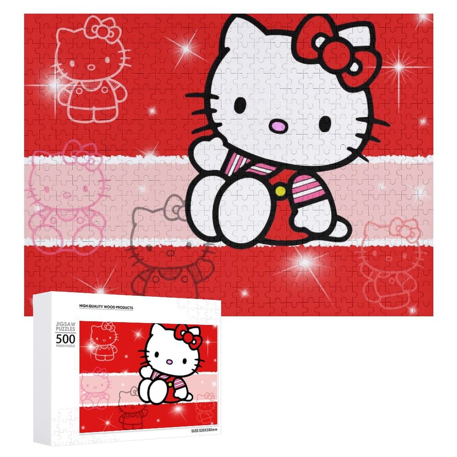 500 PCS Puzzle - Hello Kitty Jigsaw Puzzle - Walmart.com