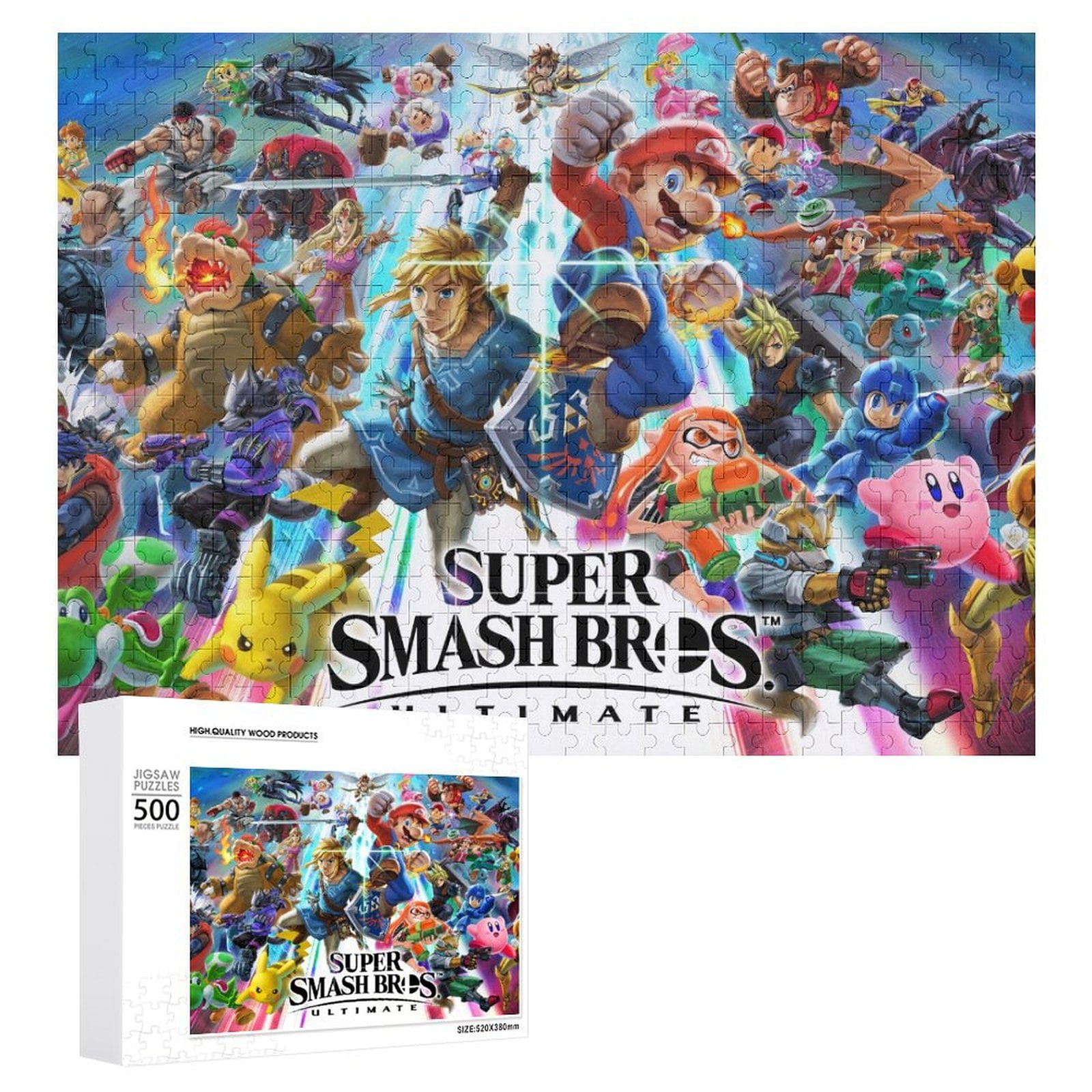 500 PCS Puzzle - Super Smash Bros Jigsaw Puzzle - Walmart.com