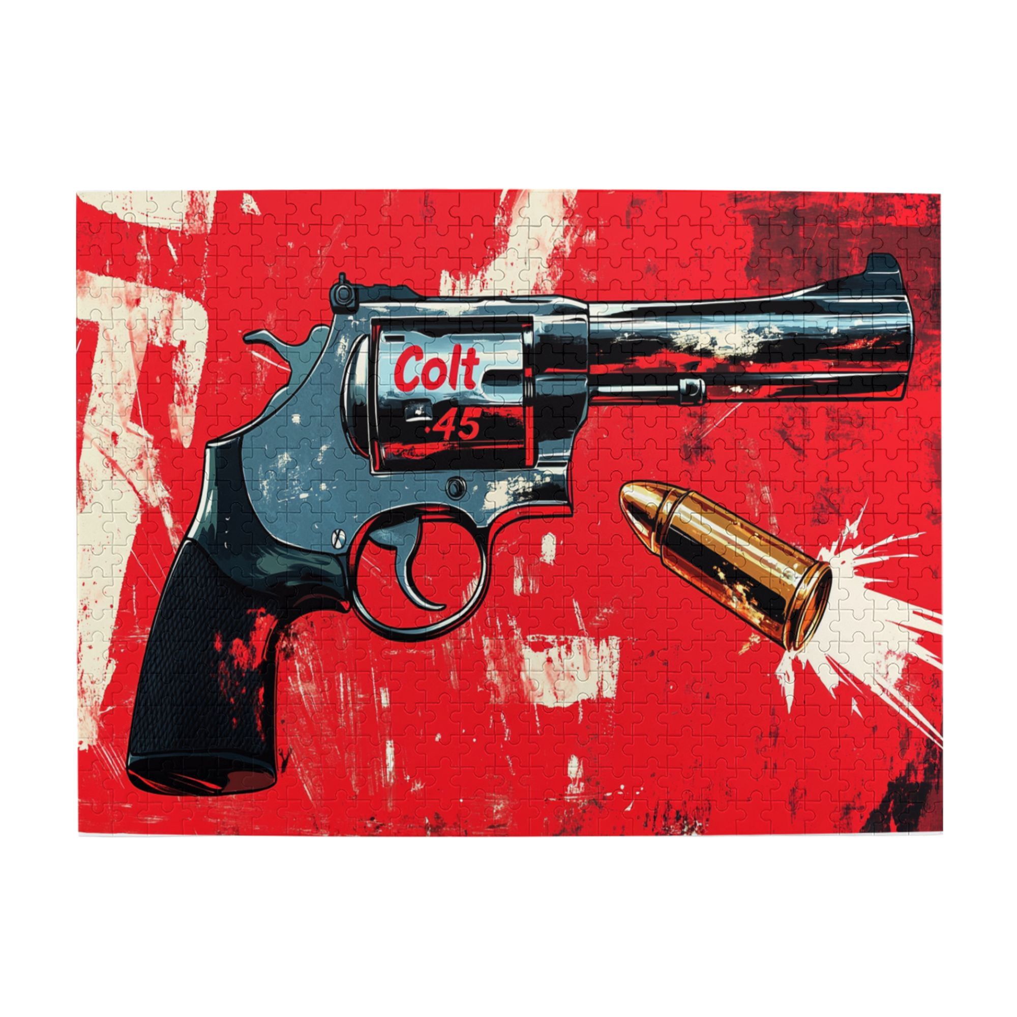 500 PCS Revolver & Bullets jigsaw puzzles 500 pieces,Unique Artwork for ...