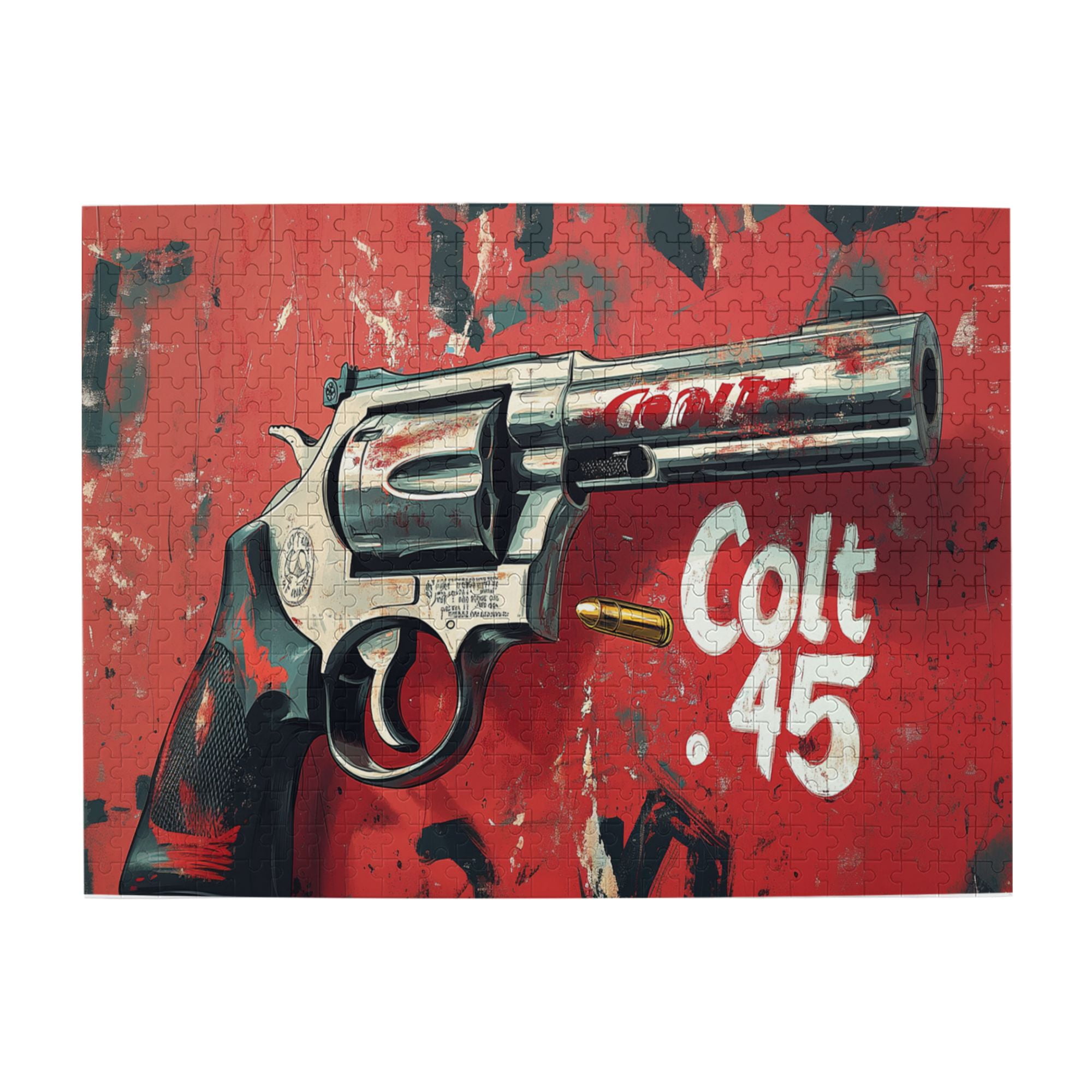 500 PCS Revolver and Bullets puzzles for adults 500 pieces,Enjoy the ...