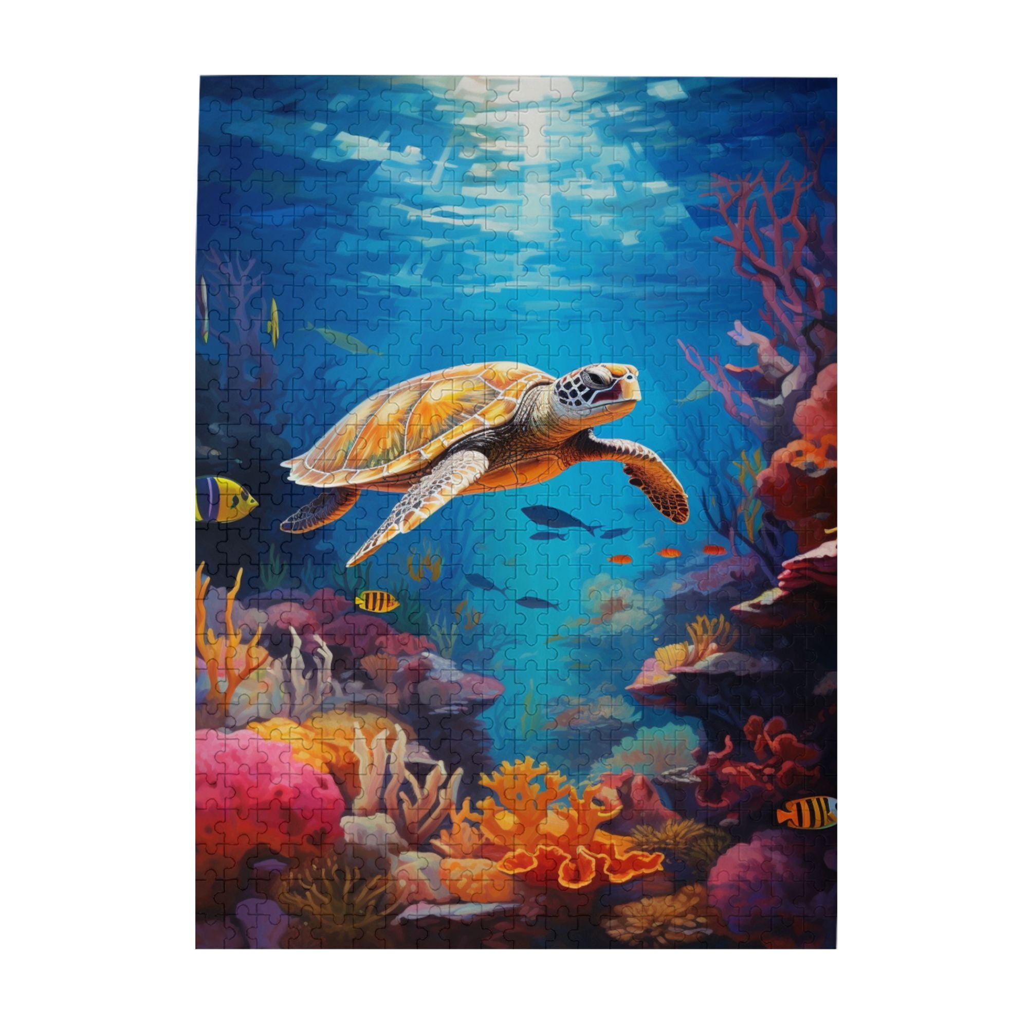 500 PCS Sea Turtle'S Ocean Tour - 500 Piece Animal Jigsaw Puzzles ...