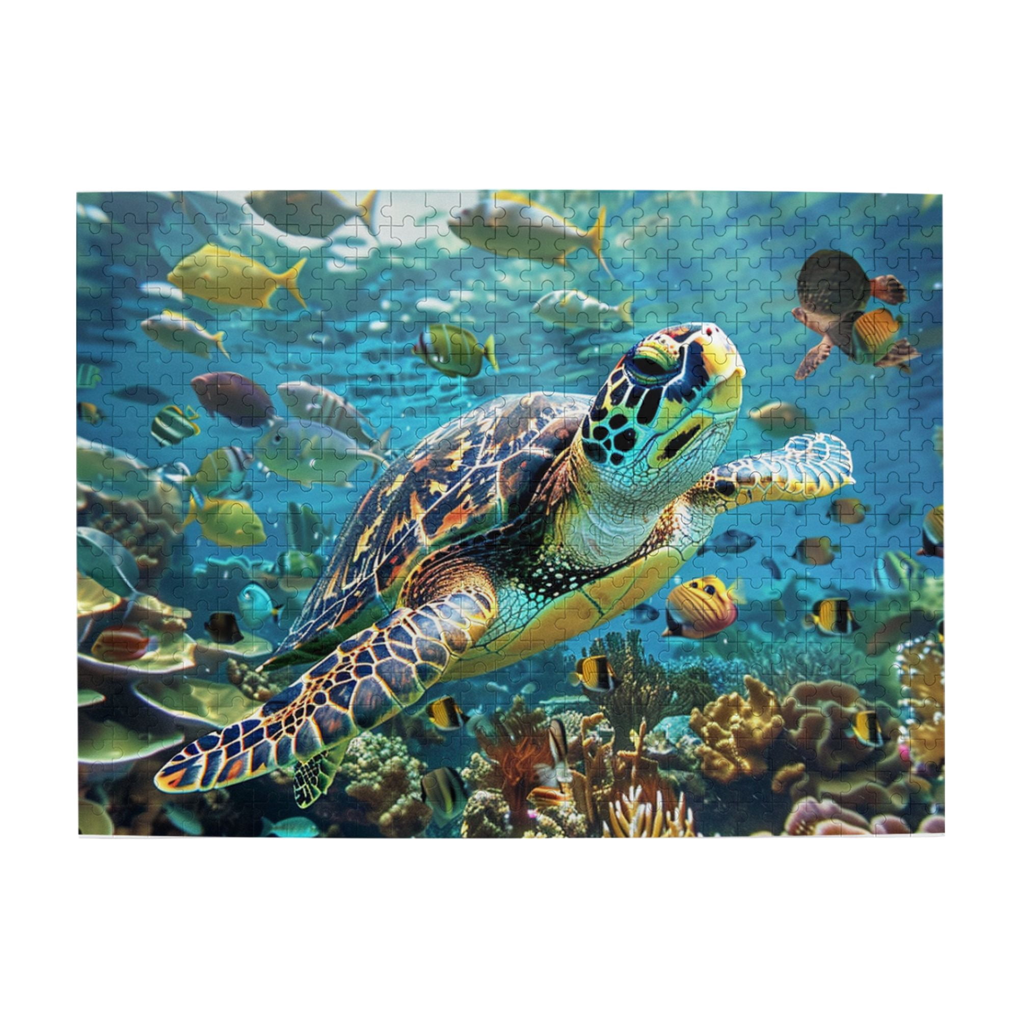 500 PCS Sea Turtle's Ocean Tour jigsaw Wooden puzzles 500 pieces ...
