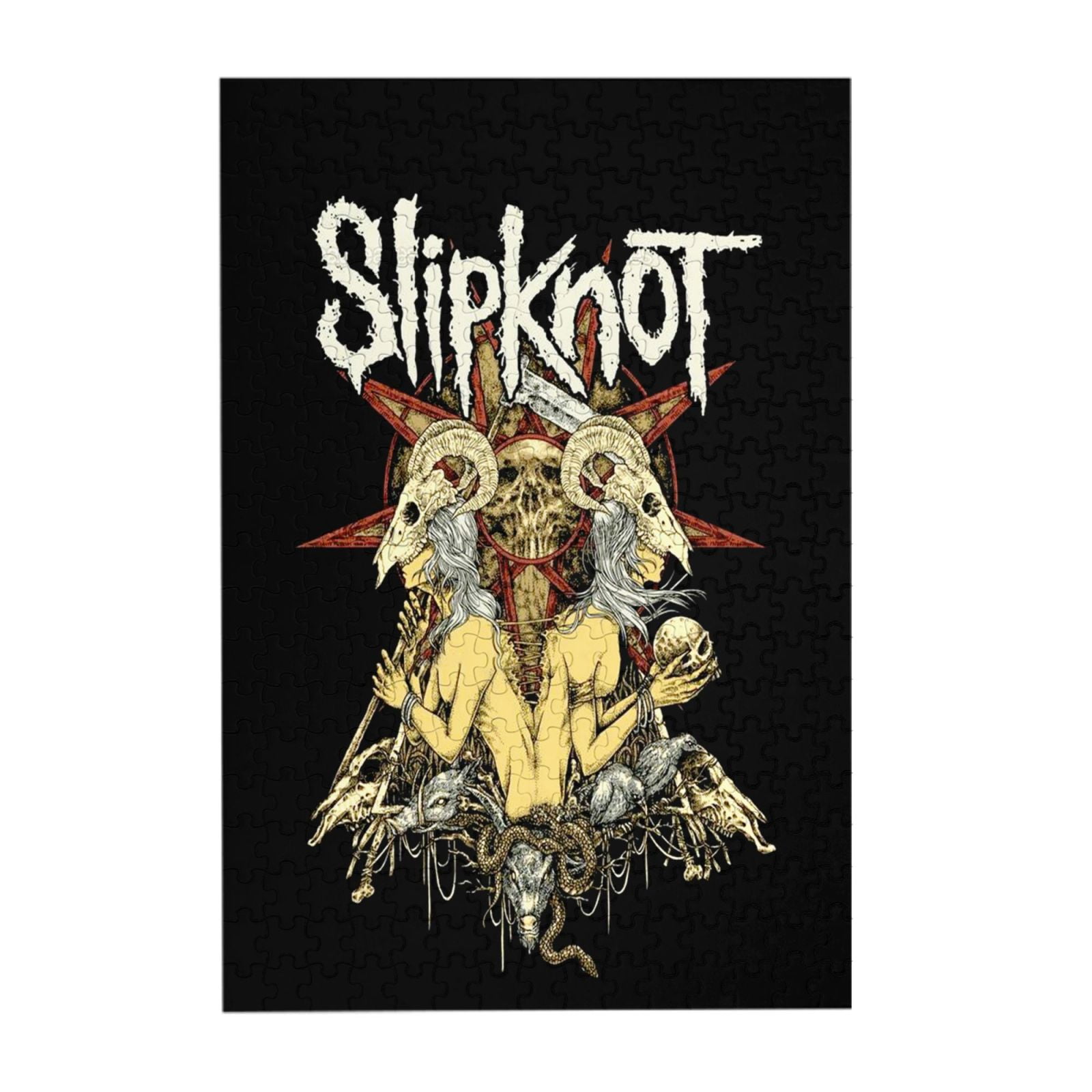 500 PCS Slip-Kno Jigsaw Puzzles Novelty Jigsaw Puzzle Cartoon Puzzles ...