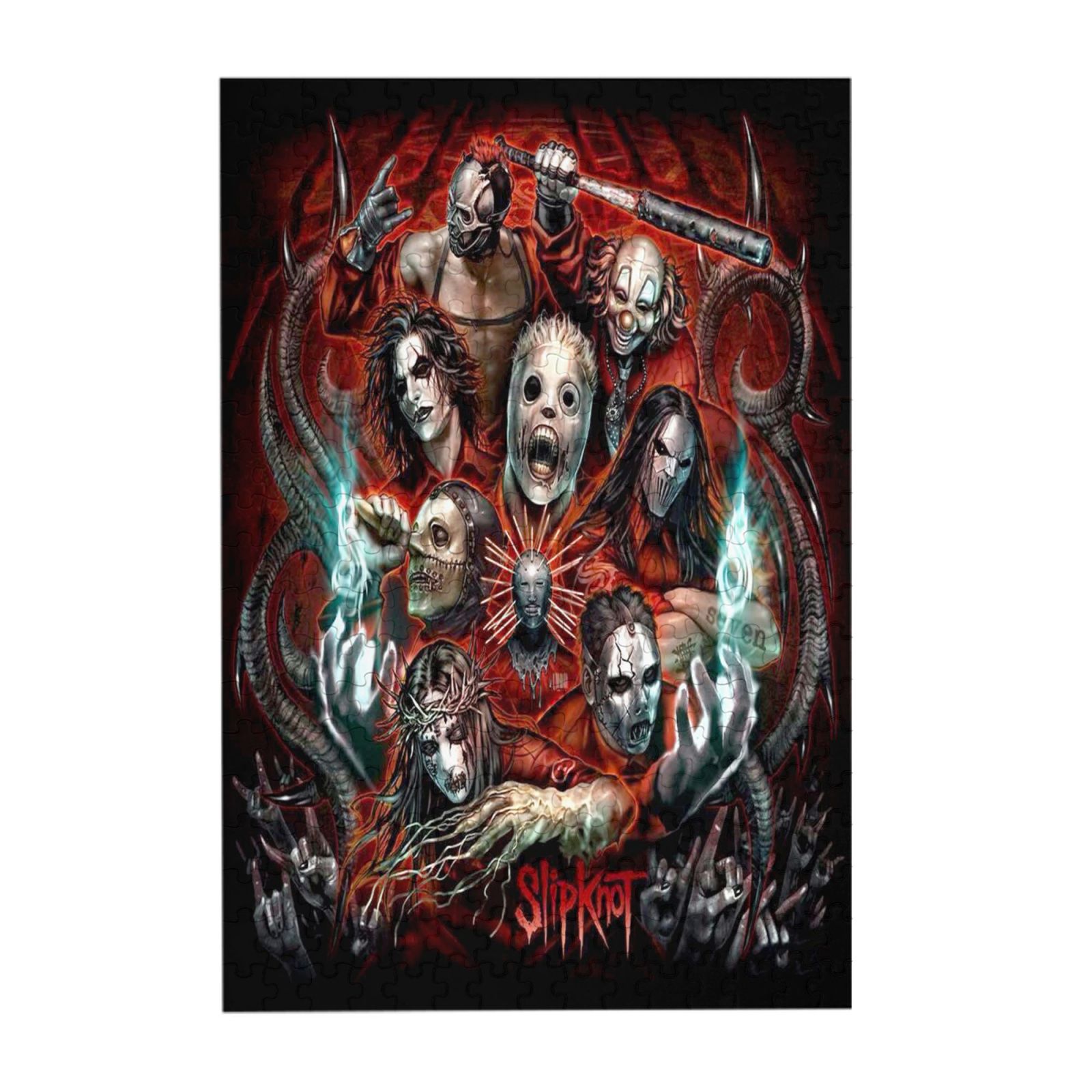 500 PCS Slip-Kno Jigsaw Puzzles Novelty Jigsaw Puzzle Cartoon Puzzles ...