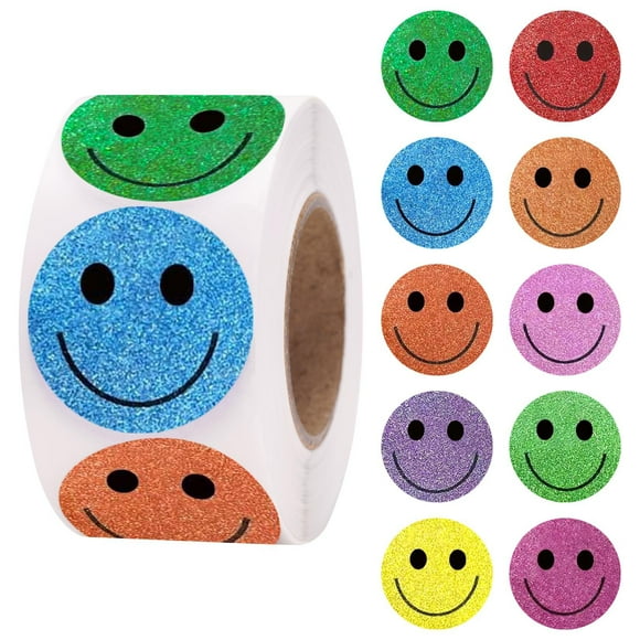 Big Smiley Face Stickers