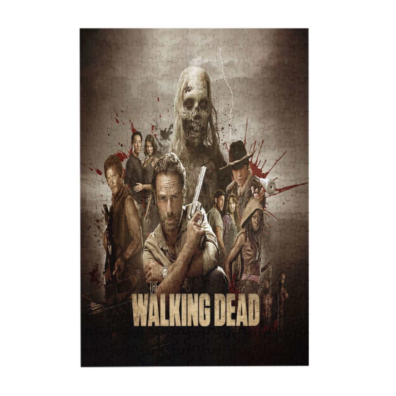 500 PCS Walking Dead Jigsaw Puzzles Cartoon Anime Picture Puzzle ...