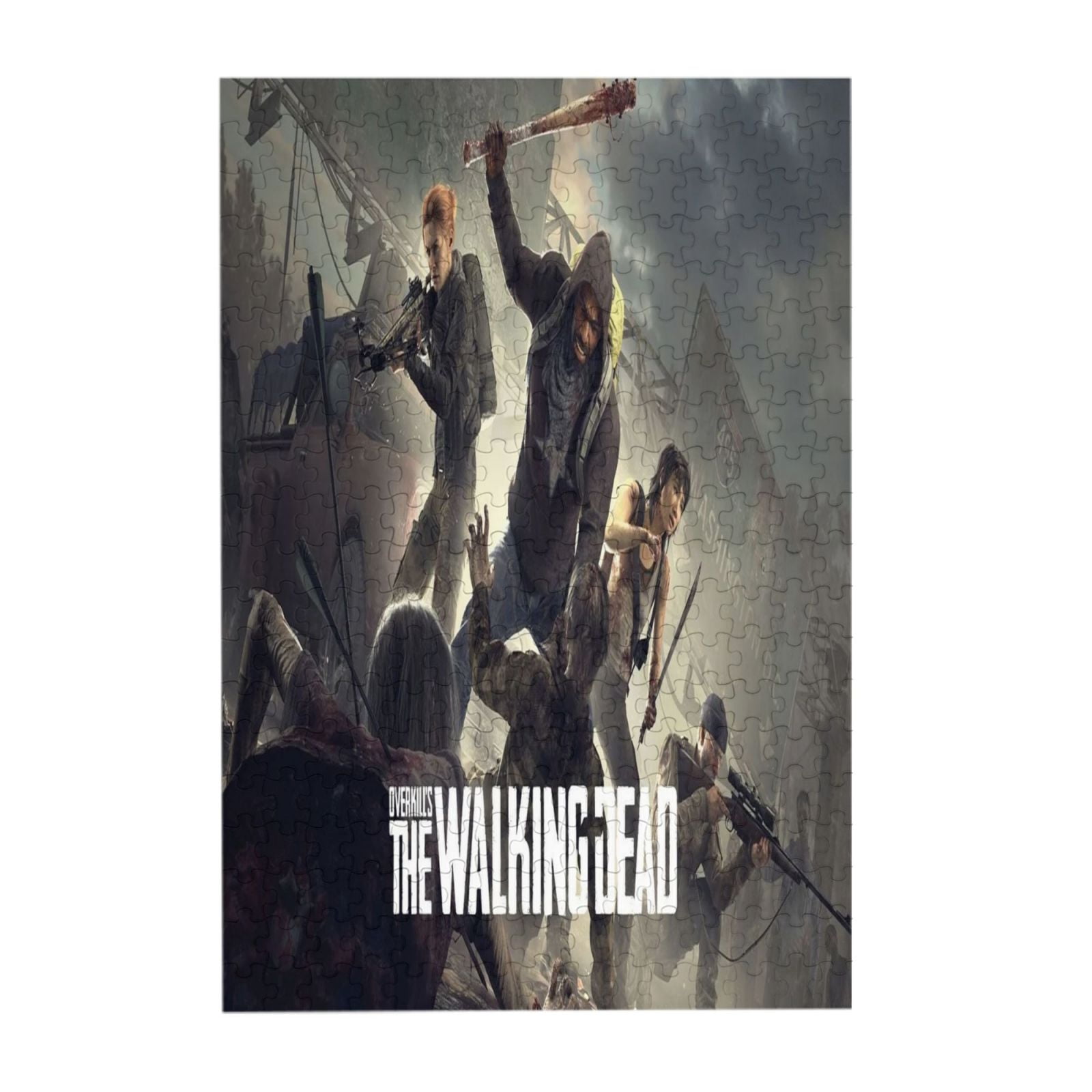 500 PCS Walking Dead Jigsaw Puzzles Cartoon Anime Picture Puzzle ...