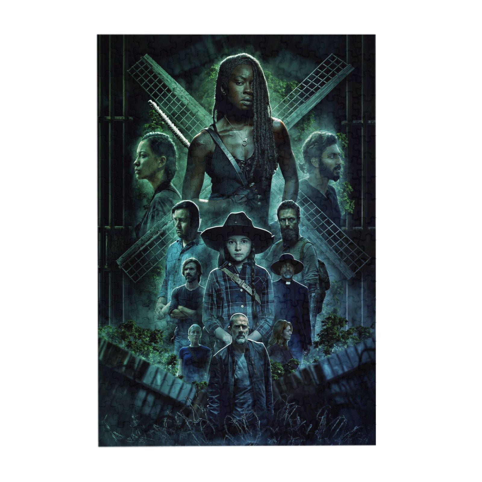 500 PCS Walking Dead Jigsaw Puzzles Cartoon Anime Picture Puzzle ...
