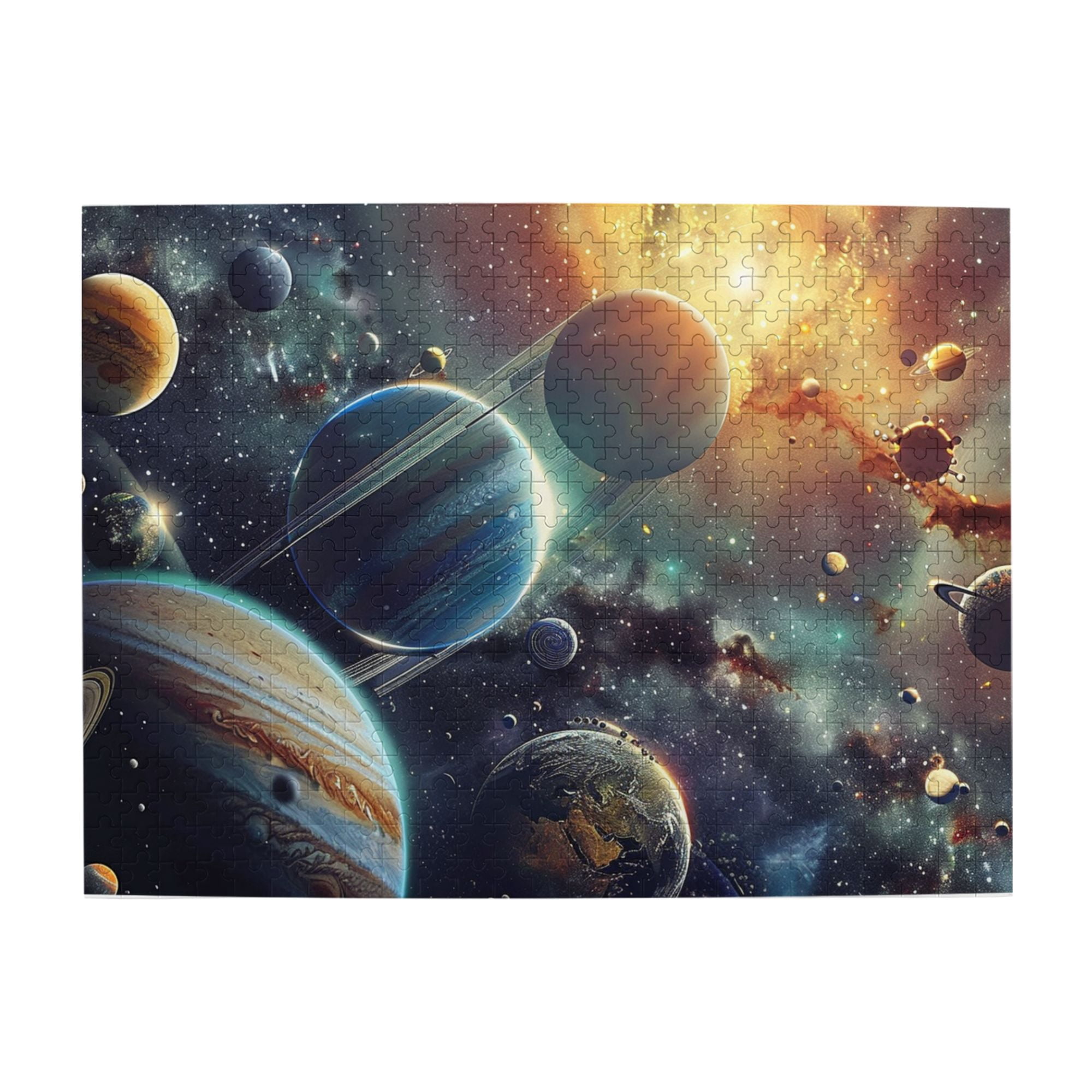 500 PCS solar system Cosmic Planet puzzles for adults 500 pieces,Unique ...
