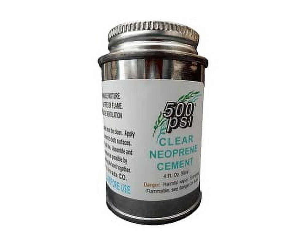 500 PSI 4oz Neoprene Cement Clear - Walmart.com