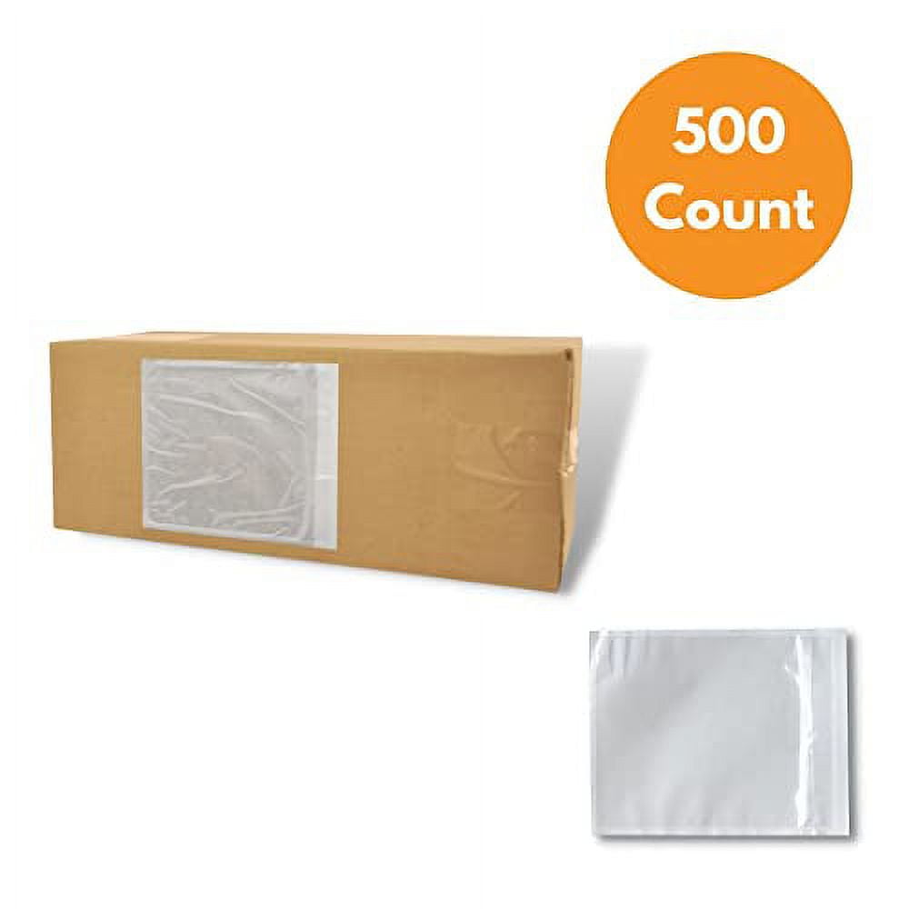 500 Pack 9.5 x 12 Inches Clear Shipping Label Sleeves, Clear Shipping ...