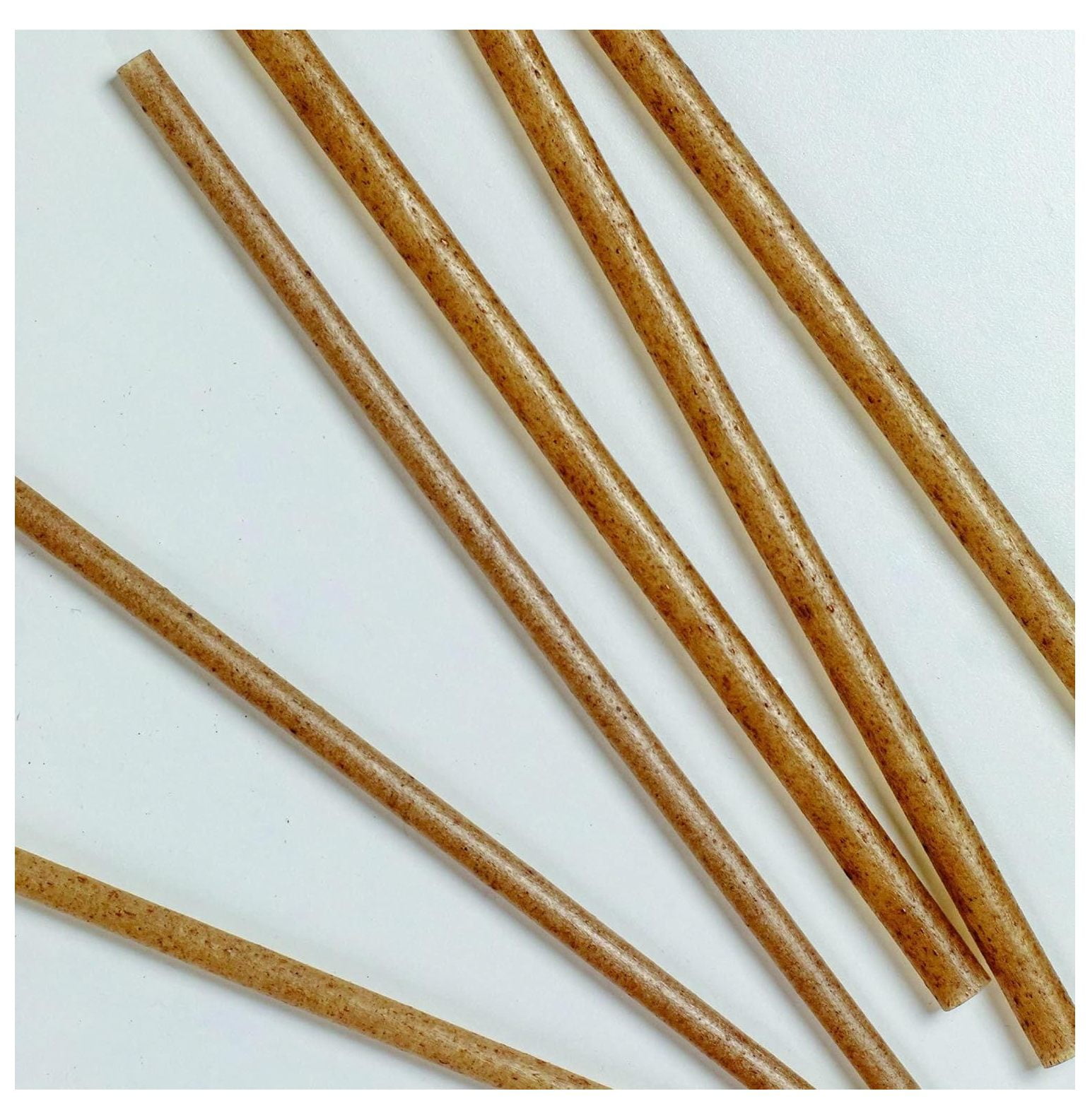 500 Pack Agave Fiber Cocktail Straws Alternative to Plastic Straws ...