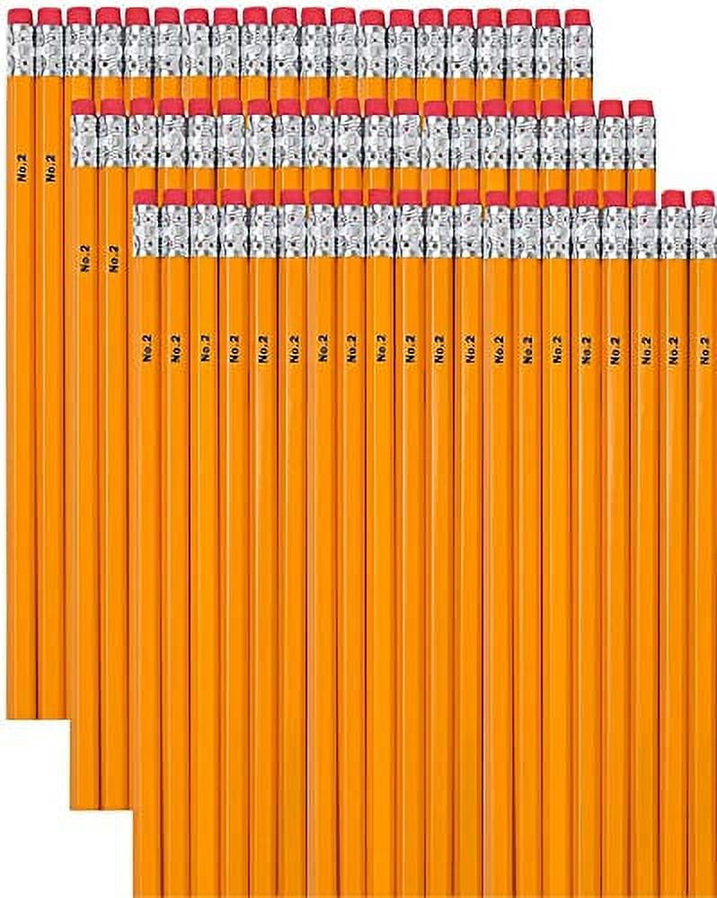 Bulk Pack of 500 Unsharpened No. 2 Yellow Pencils for Schools and ...
