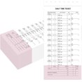500 Pack Daily Time and Job Ticket 12 Flag Mechanics Time Sheets Cards ...
