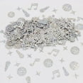 500-Pack Disco Confetti, Glitter Mini Disco Balls & Music Notes, Party ...