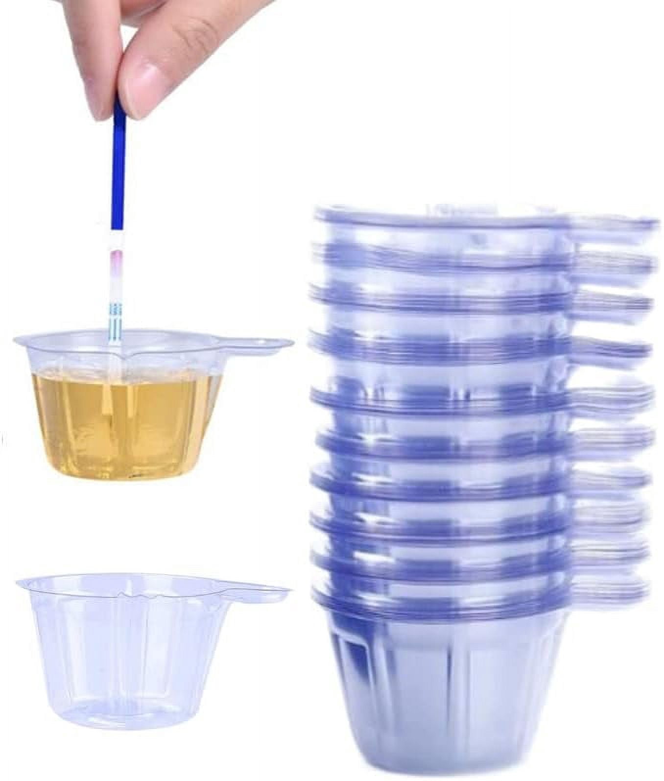 500 Pack Disposable Urine Cups, Plastic Urine Collection Cups 40ml ...
