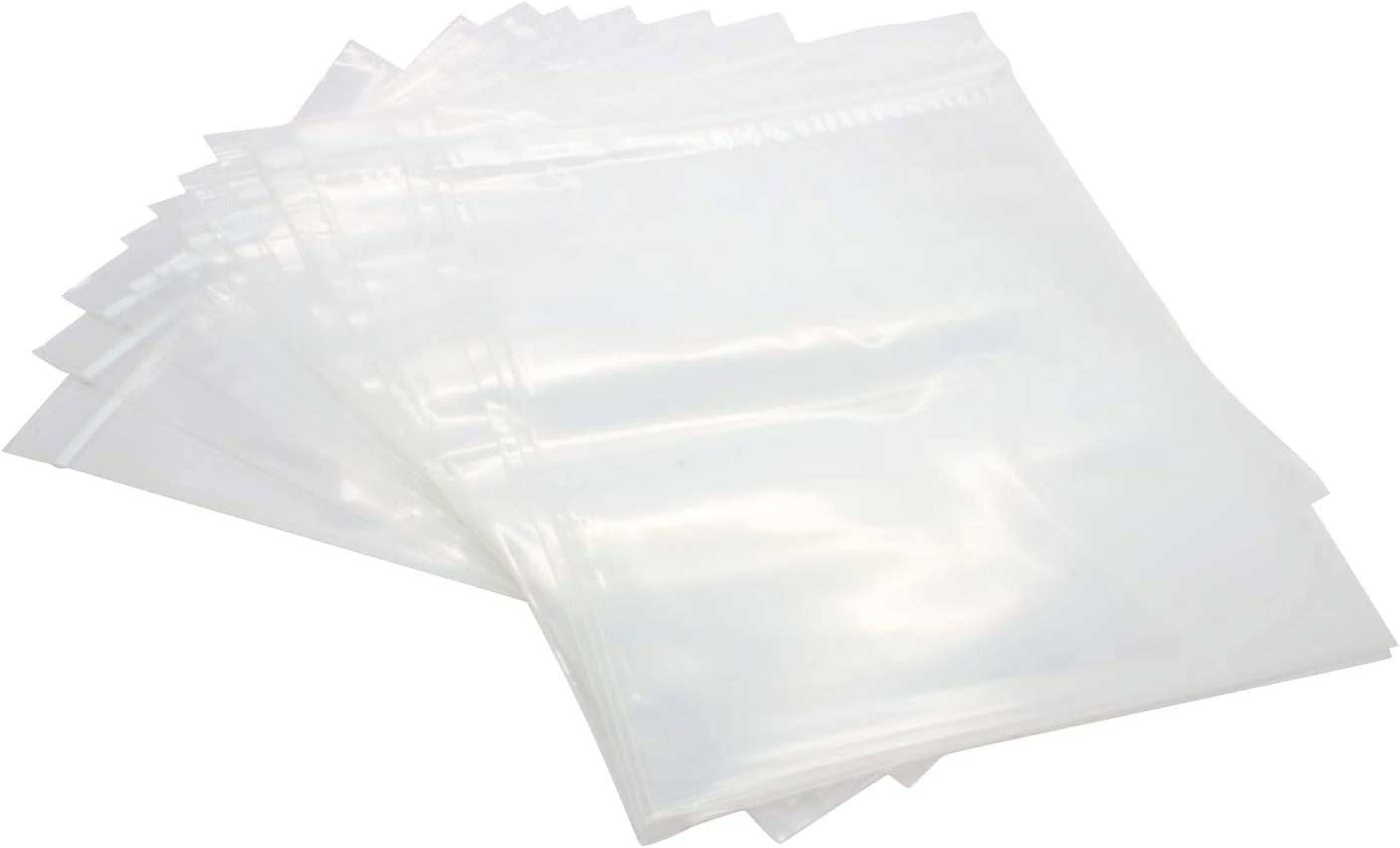 500 Pack Hardware Heavy Duty 10" X 12" Resealable 4Mil Thick Writable ...