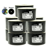 500 Pack Ridata Black CD-R 48X 700MB 80M Shiny Silver Thermal Surface ...