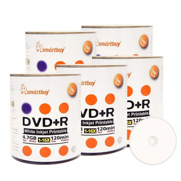 Blank DVD+R Discs in Blank Media - Walmart.com
