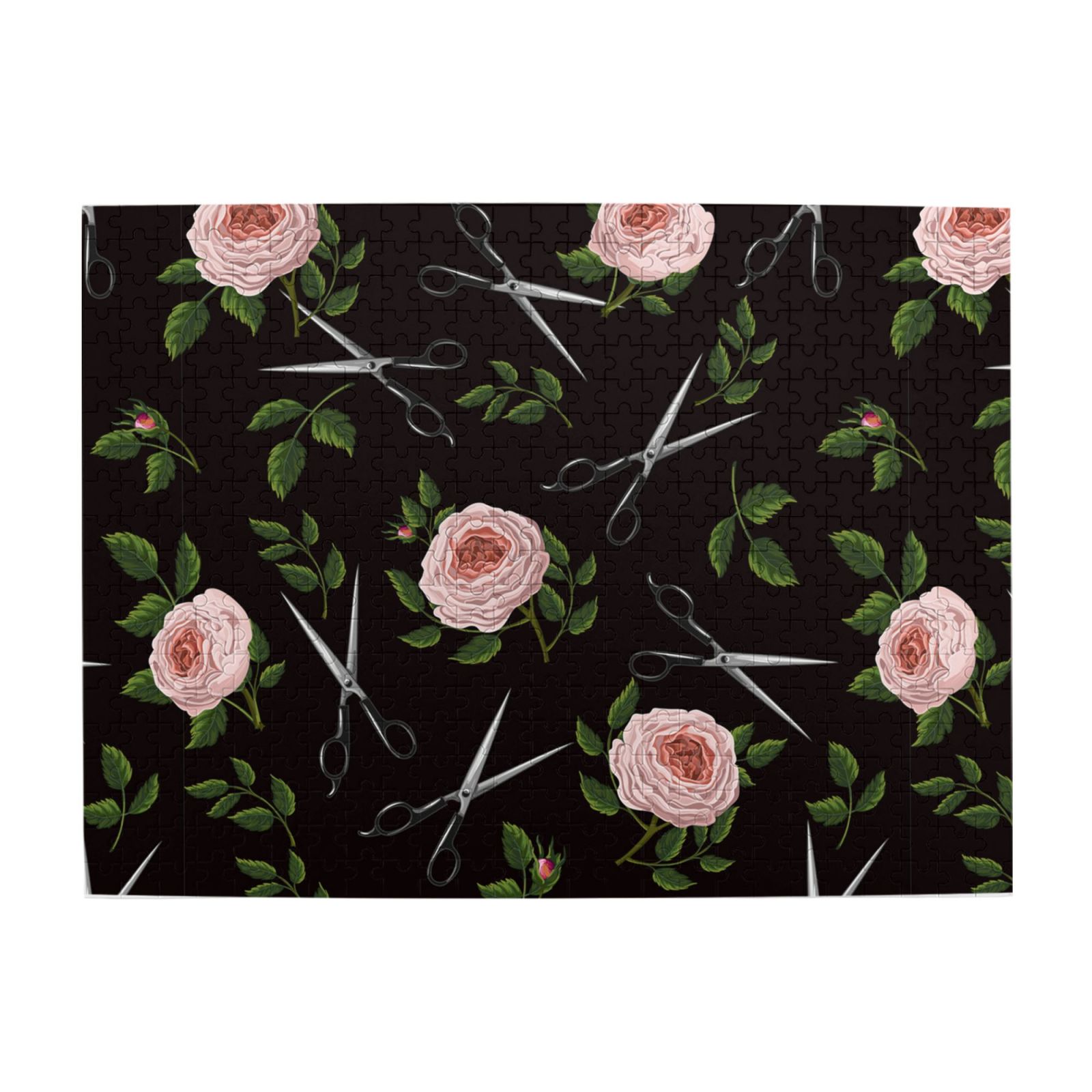 500 Pc Jigsaw Puzzle Large Piece Picture Puzzles Indoor Activity Family ...