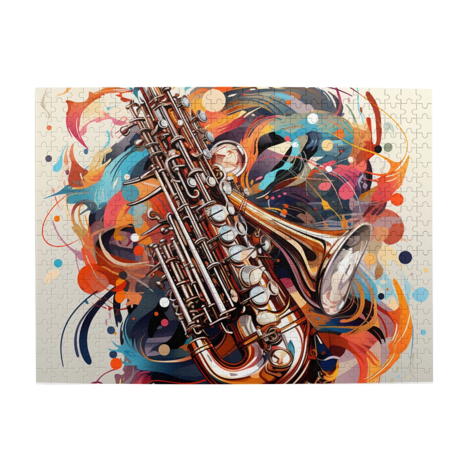 500 Pc Jigsaw Puzzle Large Piece Picture Puzzles Unique Gift Idea ...