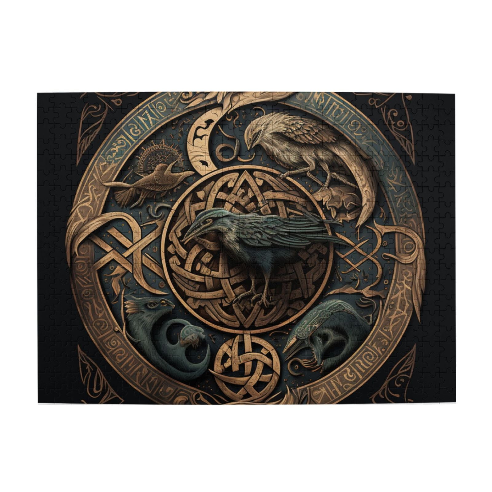 500 Pc Jigsaw Puzzle Large Piece Picture Puzzles Unique Gift Idea ...