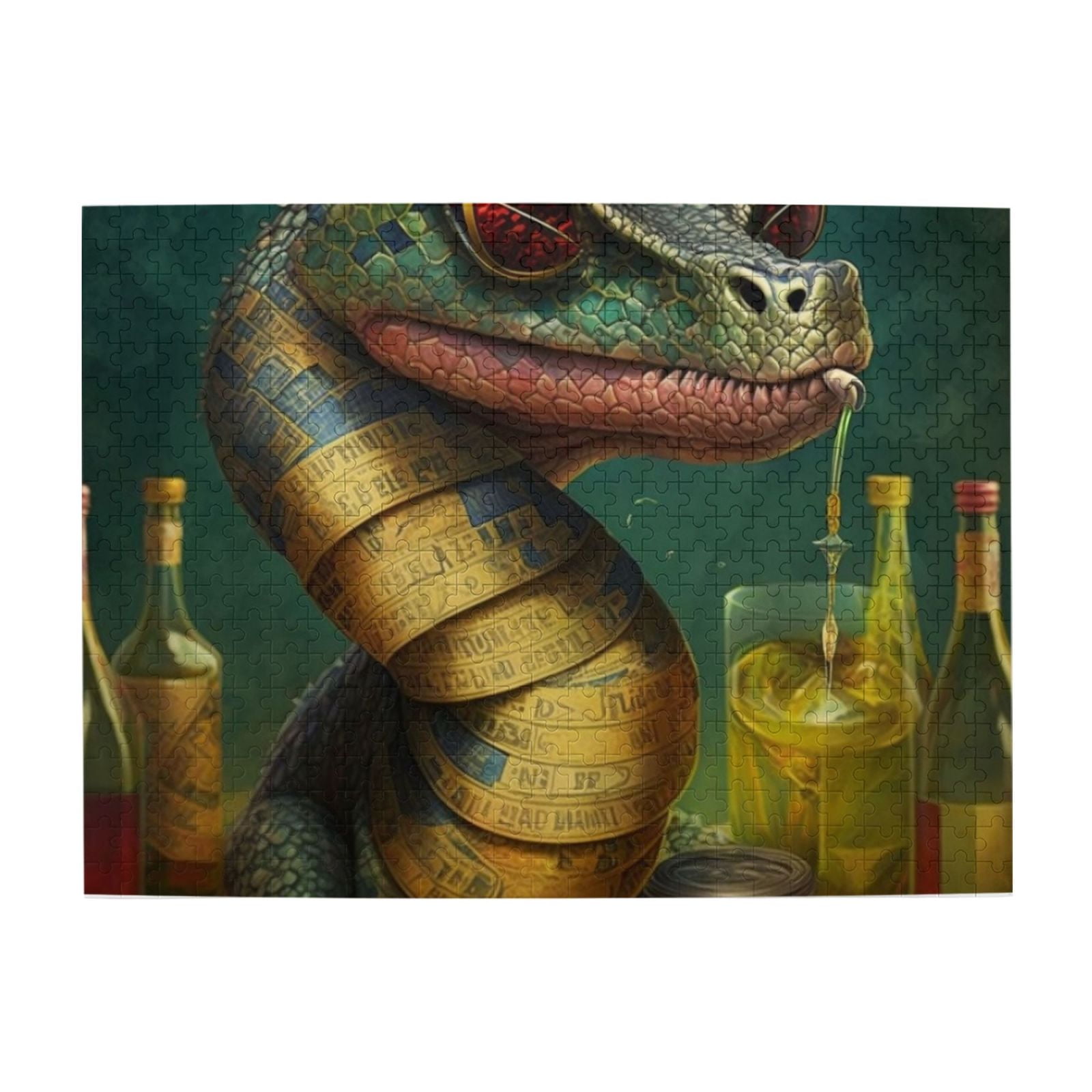 500 Pc Jigsaw Puzzle Large Piece Picture Puzzles Unique Gift Idea ...