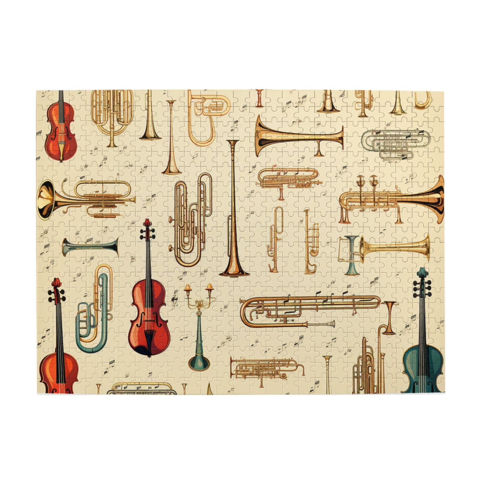 500 Pc Jigsaw Puzzle Large Piece Picture Puzzles Unique Gift Idea ...