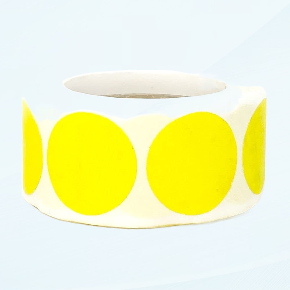 500 Pcs 1 Inch Color Coding Labels Price Stickers Garage Sale Stickers ...