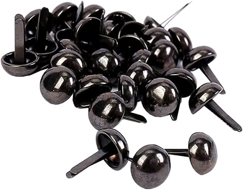 500 Pcs 10mm Round Paper Fasteners Brads Scrapbooking DIY Supplies for ...