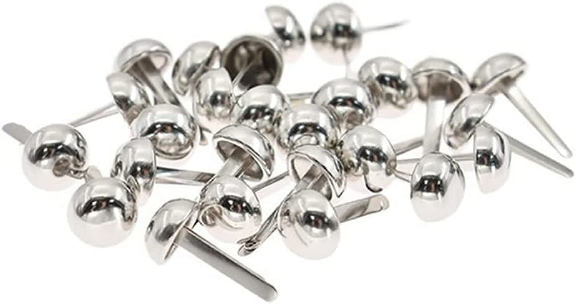 500 Pcs 10mm Round Paper Fasteners Brads Scrapbooking DIY Supplies for ...