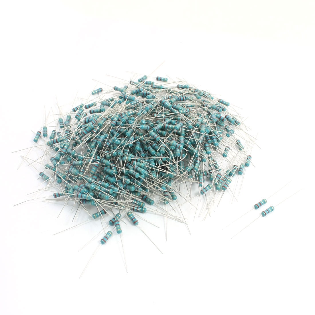 500Pcs 2.2Ohm Resistance 1/2W Watt 5% Tolerance Axial Through Hole ...