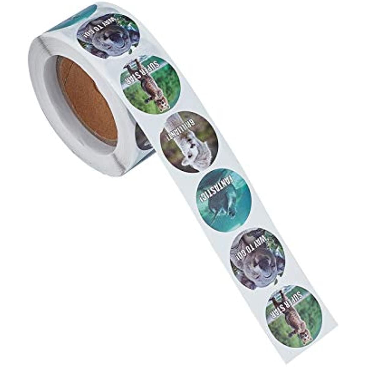 500 Pcs Animal Reward Motivational Stickers for s Student Award ...