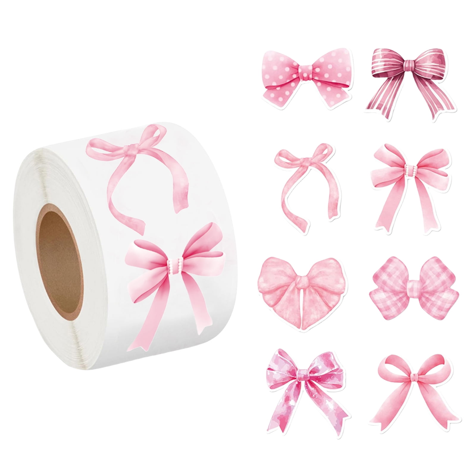 500 Pcs Bows Seal Sticker Guitar Decal Sticker Water Bottle Sticker ...