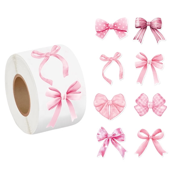 500 Pcs Bows Seal Sticker Guitar Decal Sticker Water Bottle Sticker ...